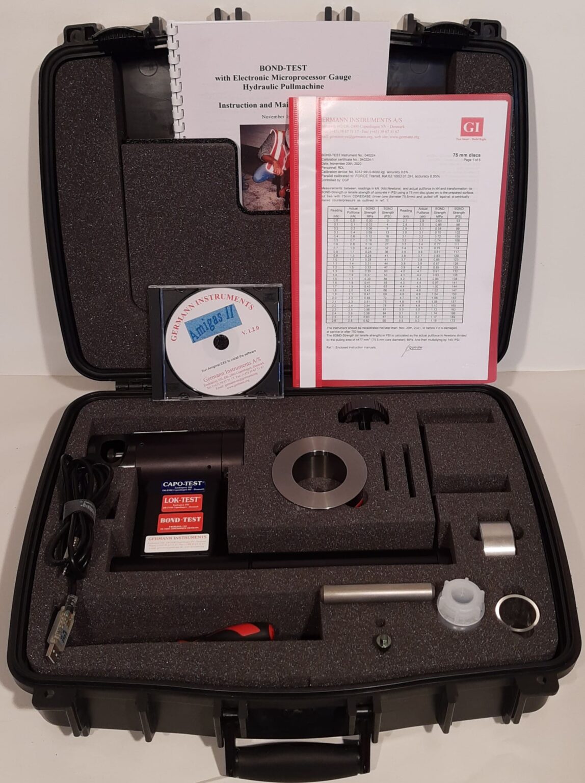 Pull off test - BOND-TEST - Germann Instruments